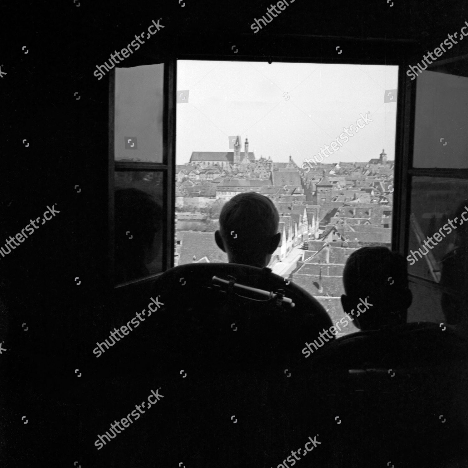Three Hitler Youths Watching Out Window Editorial Stock Photo - Stock ...