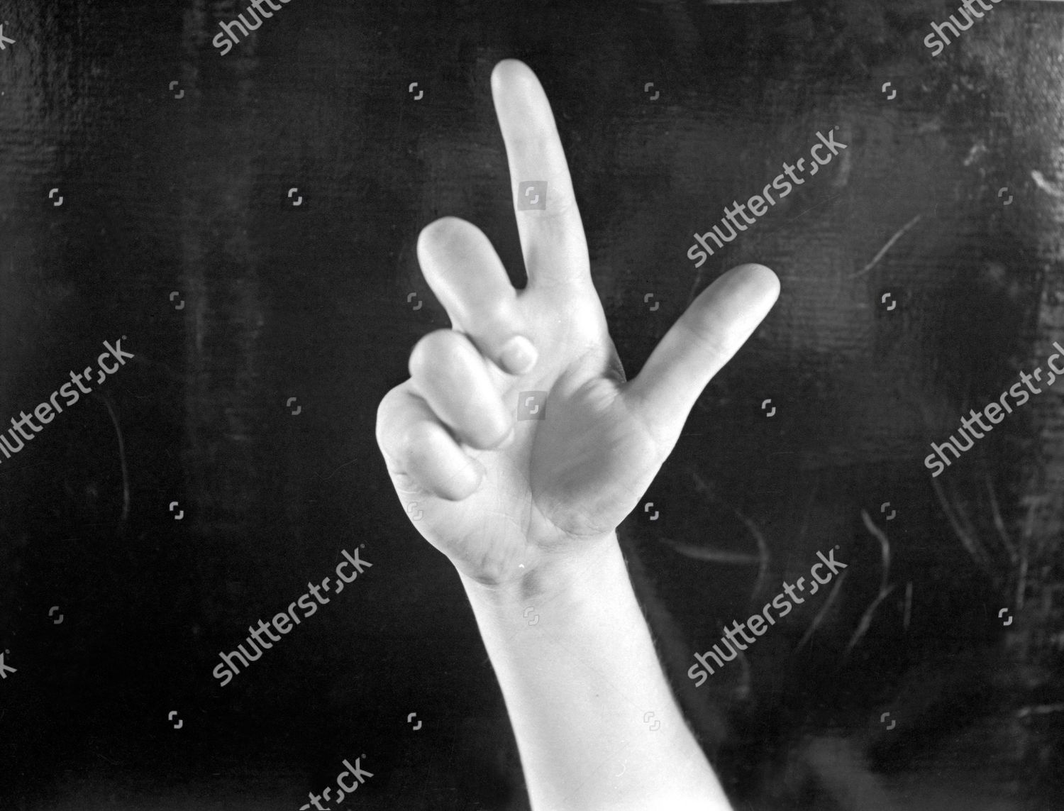 Letter L Finger Alphabet Editorial Stock Photo - Stock Image | Shutterstock