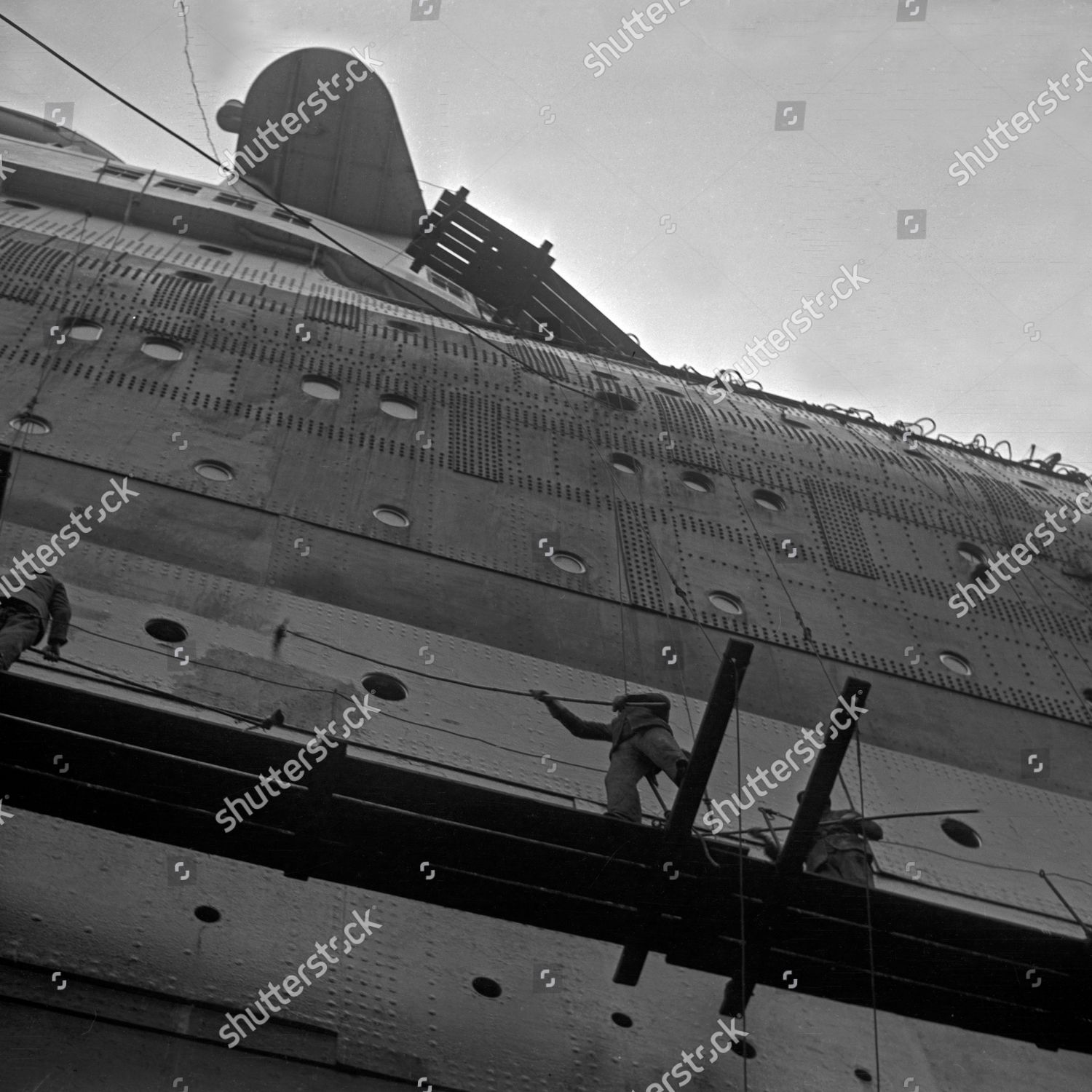 German Passenger Ship Europa Dockyard Bremerhaven Editorial Stock Photo ...