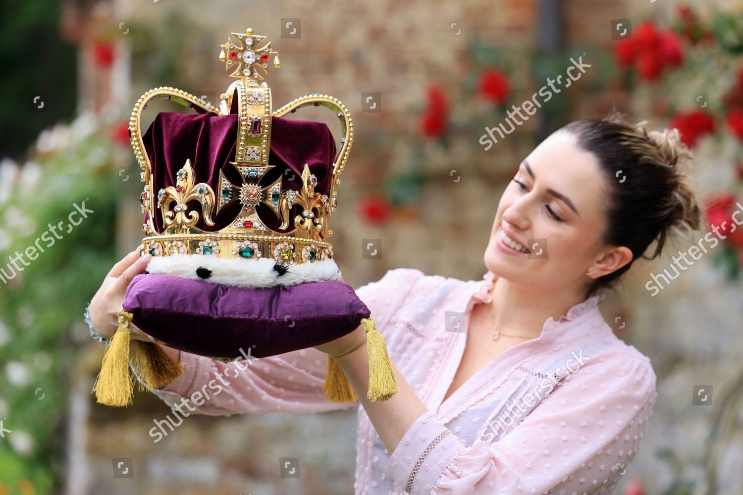 Castle Curator Kate Mccaffrey 25 Checks Editorial Stock Photo - Stock ...