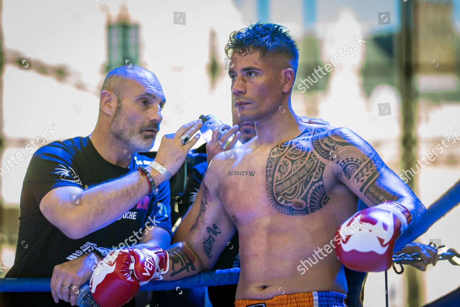 Francis Goma Wins His Fight Against Editorial Stock Photo - Stock Image ...
