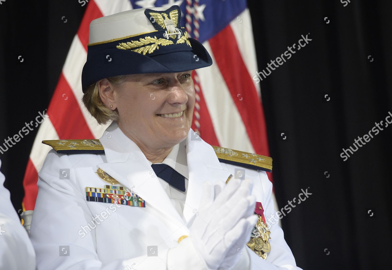 United States Coast Guard Admiral Linda Editorial Stock Photo - Stock ...