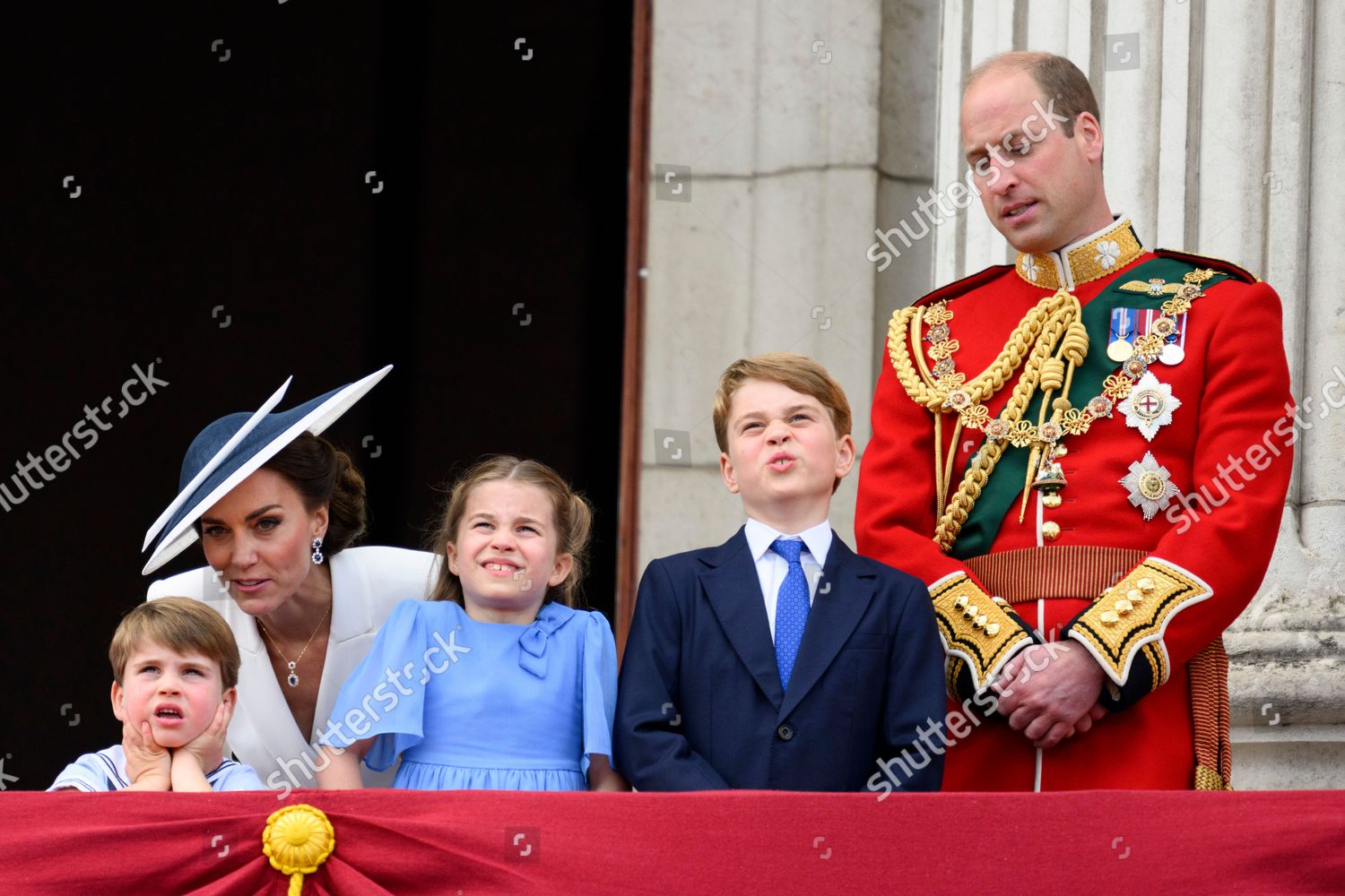 Prince Louis Cambridge Catherine Duchess Cambridge Editorial Stock ...