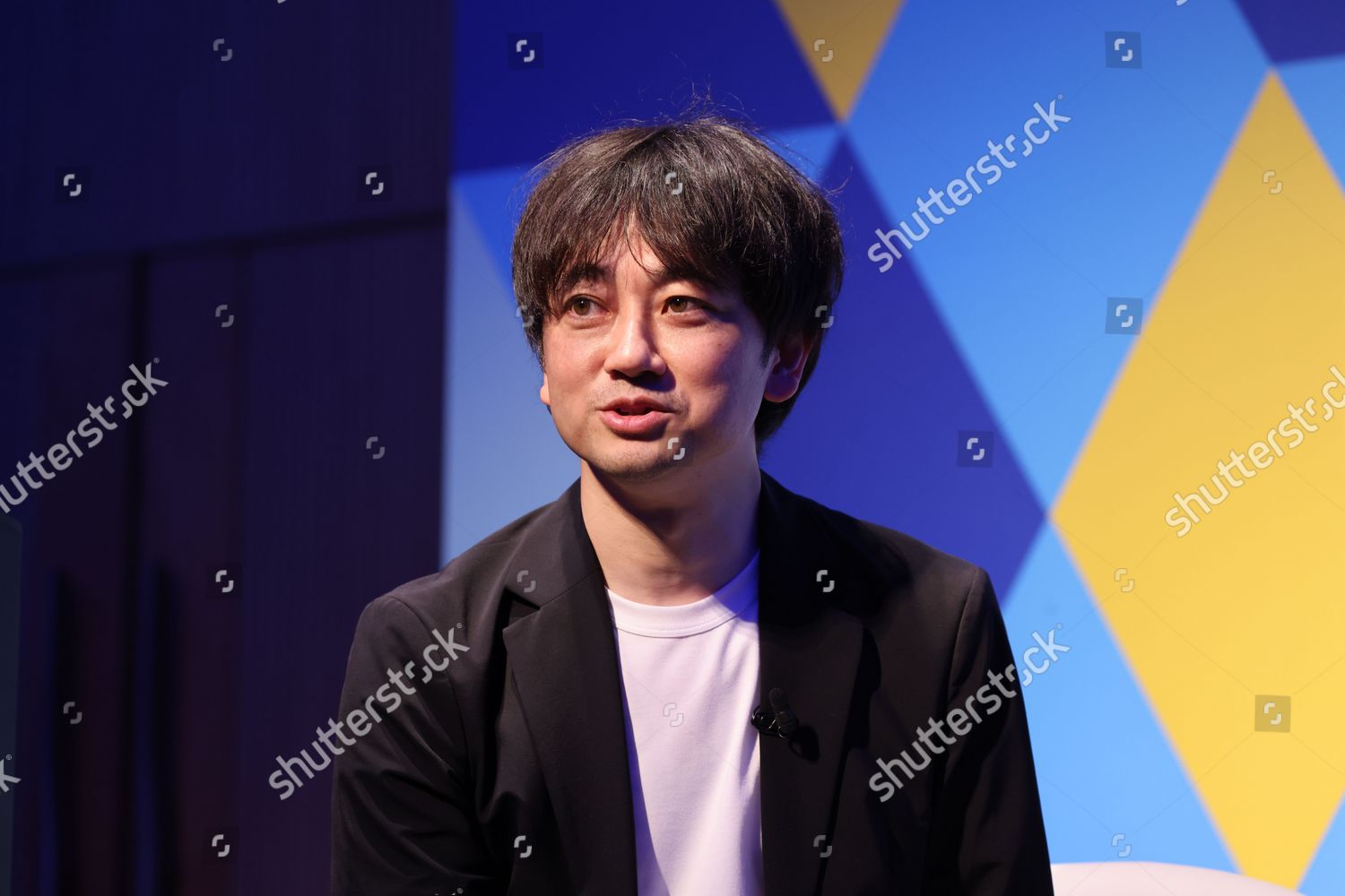 Shinya Tanaka Dentsu Digital Inc Executive Editorial Stock Photo ...
