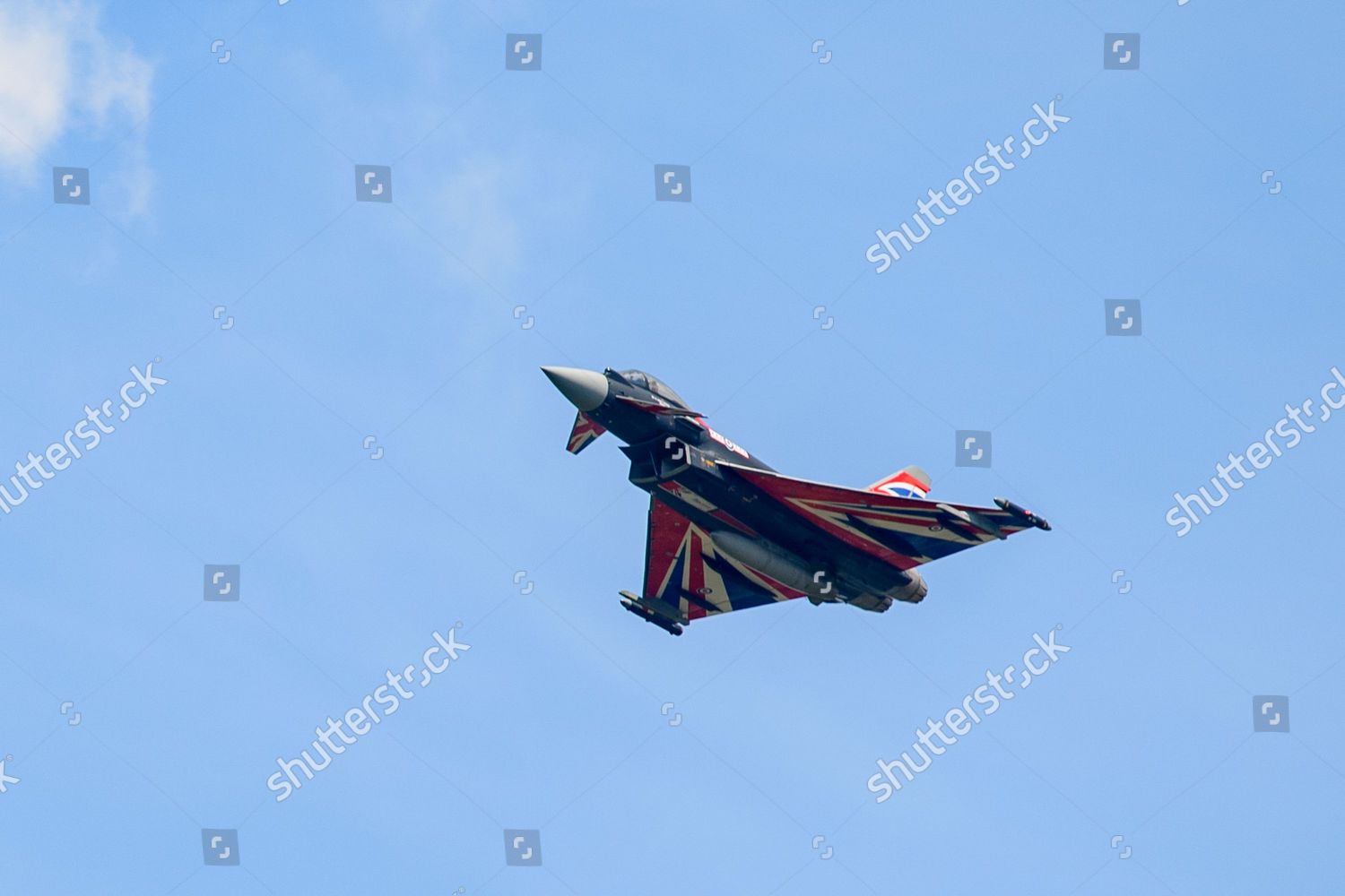 Eurofighter Typhoon Made Colours Union Flag Editorial Stock Photo ...