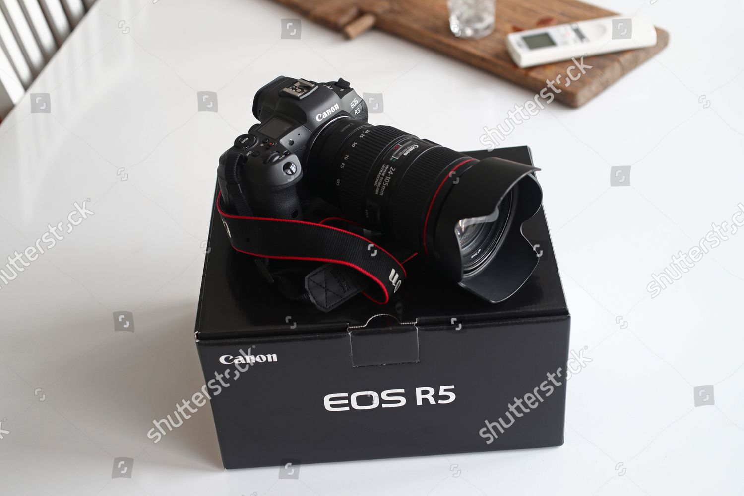 Canon Eos R5 Camera Canon Inc Editorial Stock Photo - Stock Image ...
