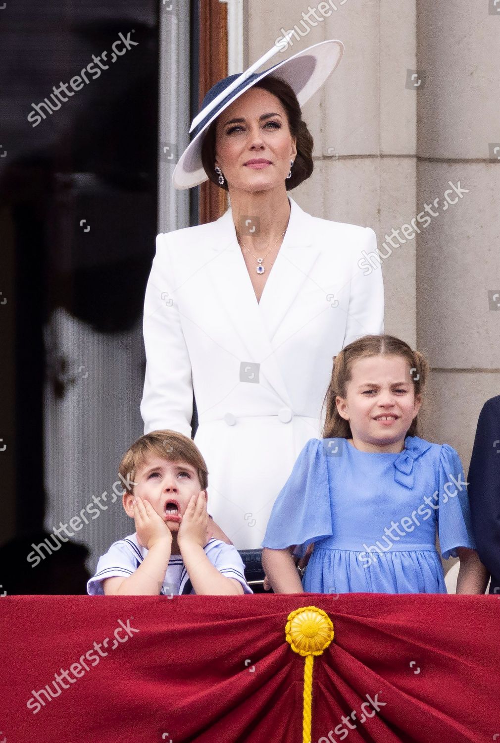 Duchess Cambridge Children Prince Louis Princess Editorial Stock Photo ...