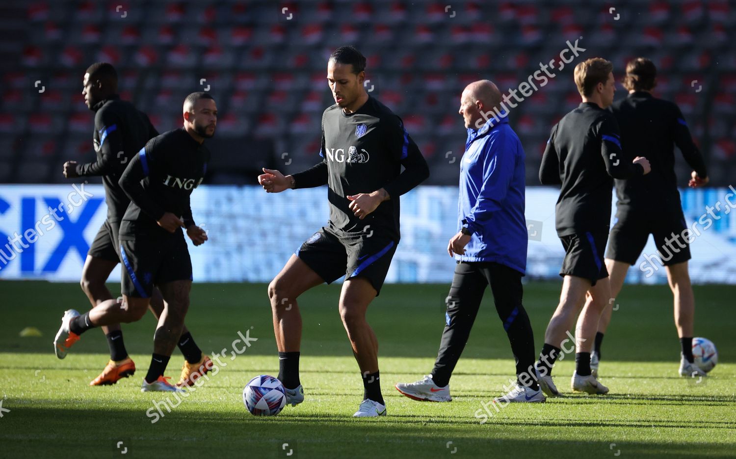 Netherlands Virgil Van Dijk Pictured Action Editorial Stock Photo ...