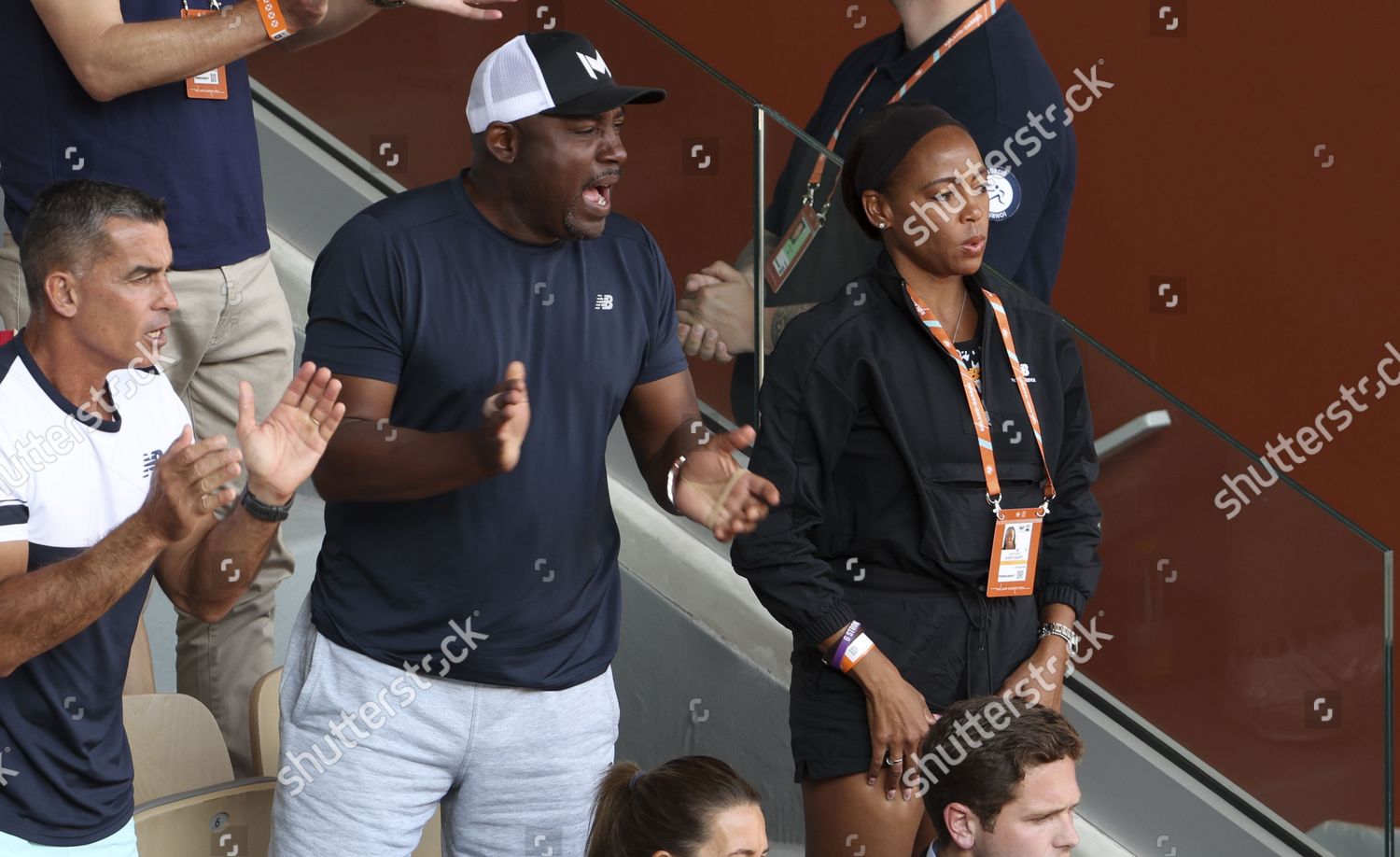 Corey Gauff Candi Gauff Parents Coco Editorial Stock Photo - Stock ...