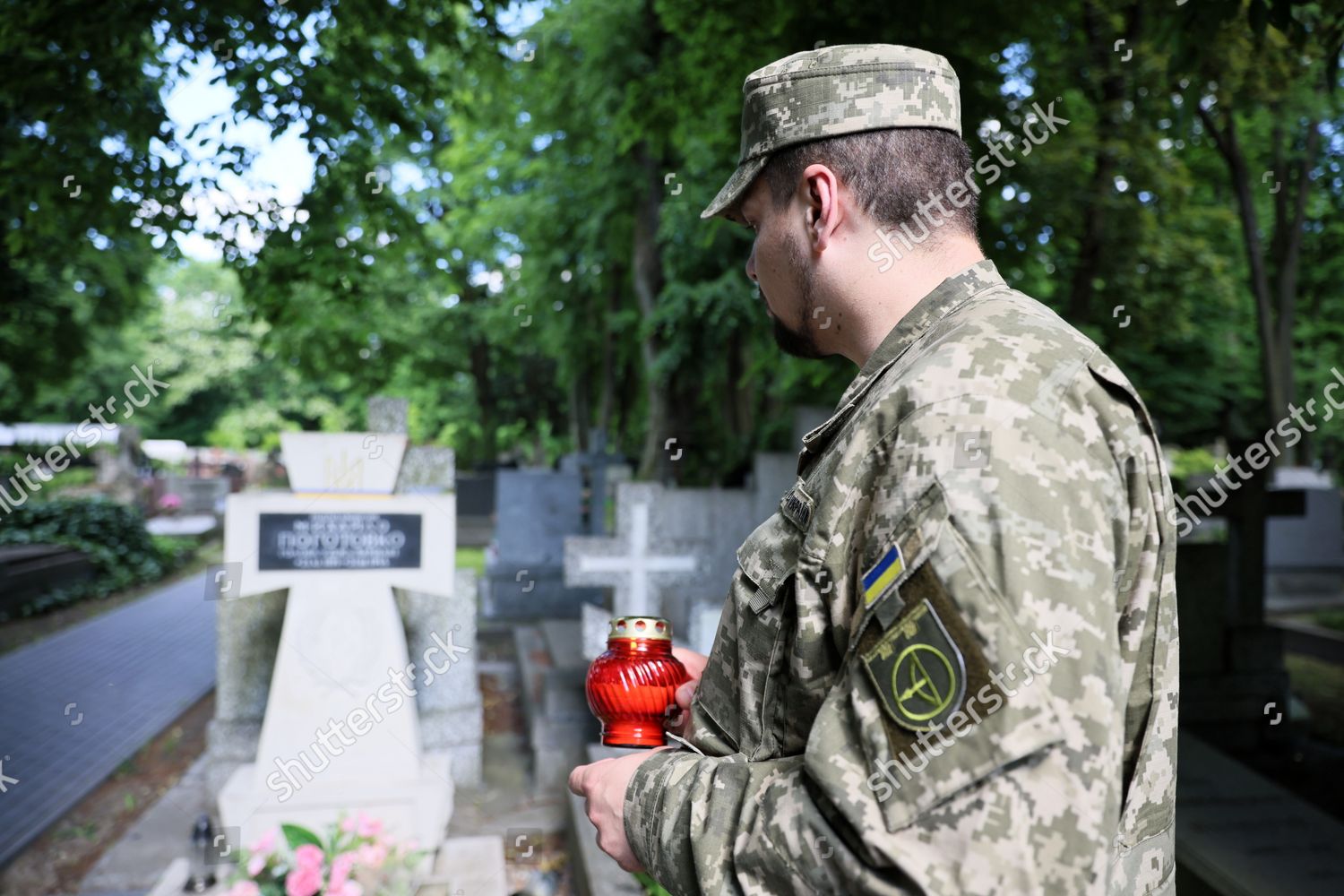 Ukrainian Soldiers 112th Territorial Defense Brigade Editorial Stock ...