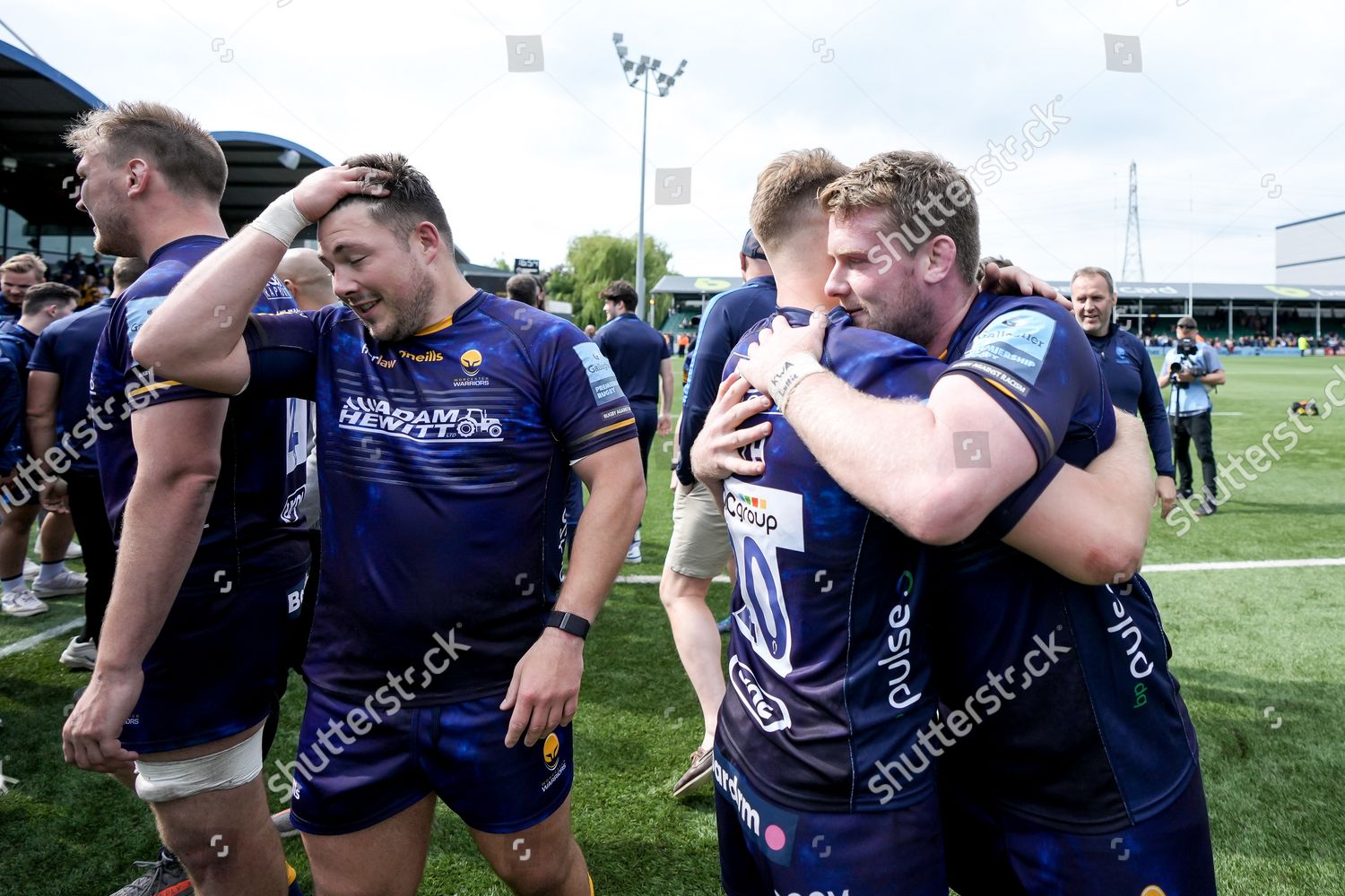 Niall Annett Fin Smith Worcester Warriors Editorial Stock Photo - Stock ...