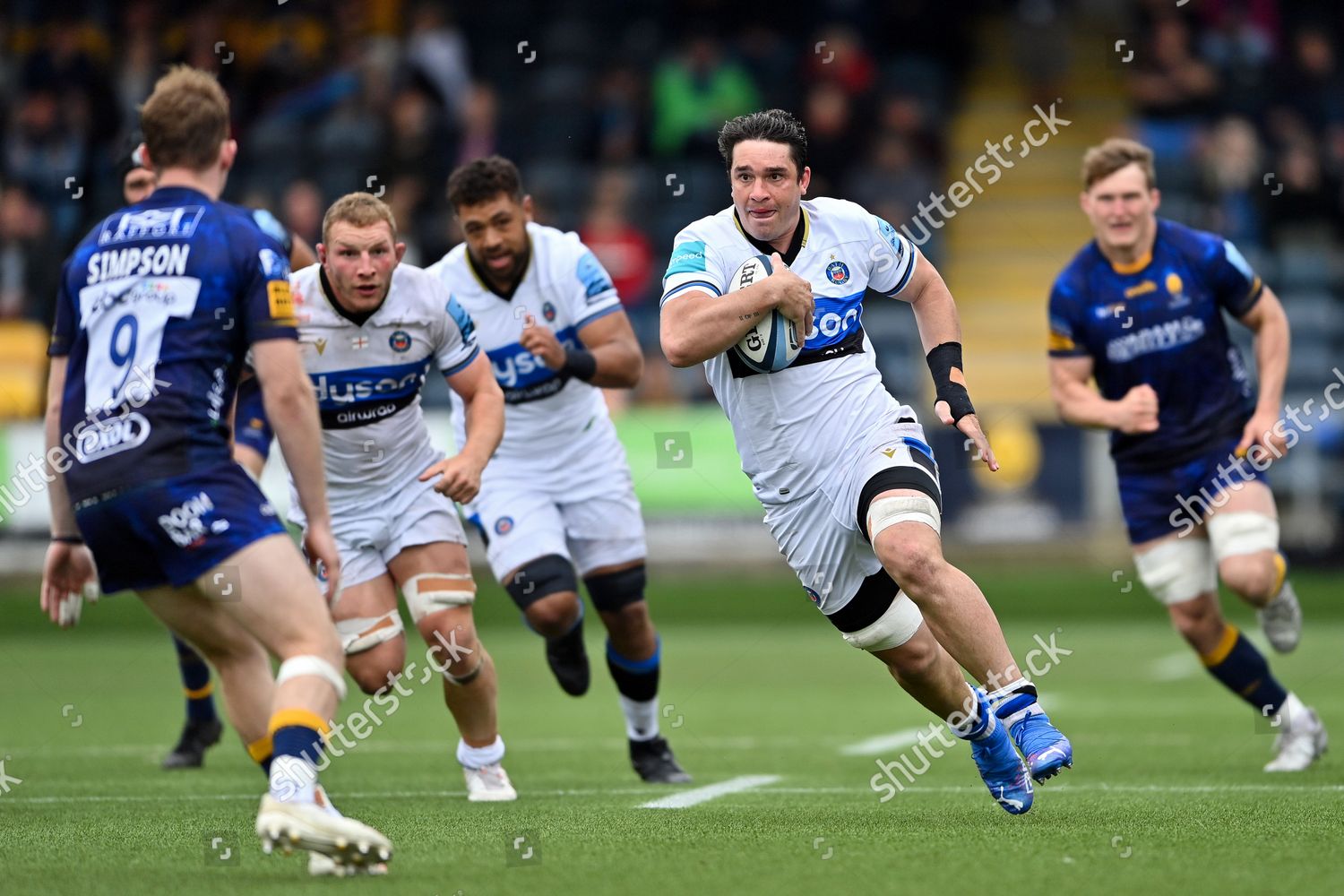 Jaco Coetzee Bath Rugby Goes On Editorial Stock Photo - Stock Image ...