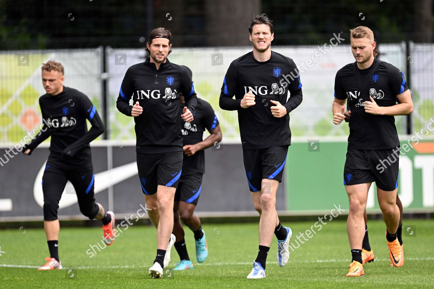 Dutch National Soccer Team Players Lr Editorial Stock Photo - Stock ...