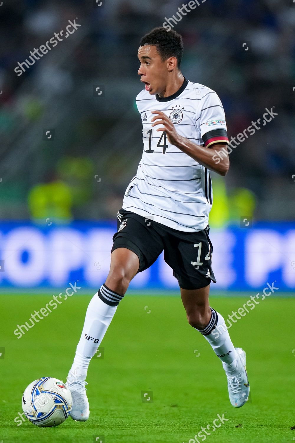 Jamal Musiala Germany During Uefa Nations Editorial Stock Photo - Stock ...
