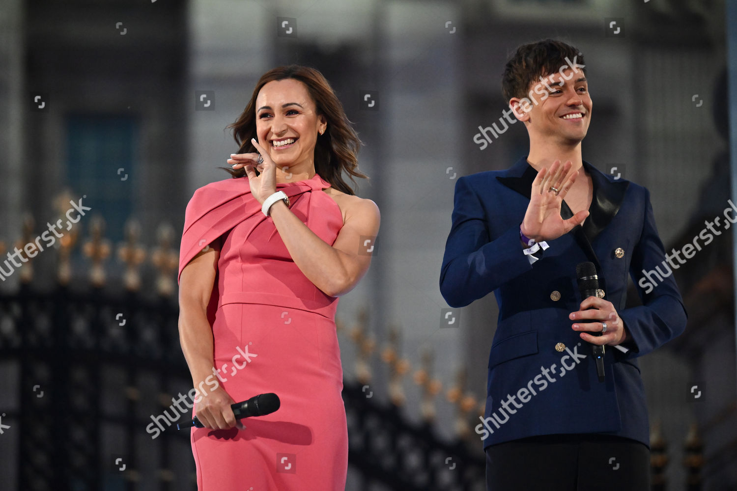 Jessica Ennis Tom Daley Onstage During Editorial Stock Photo - Stock ...
