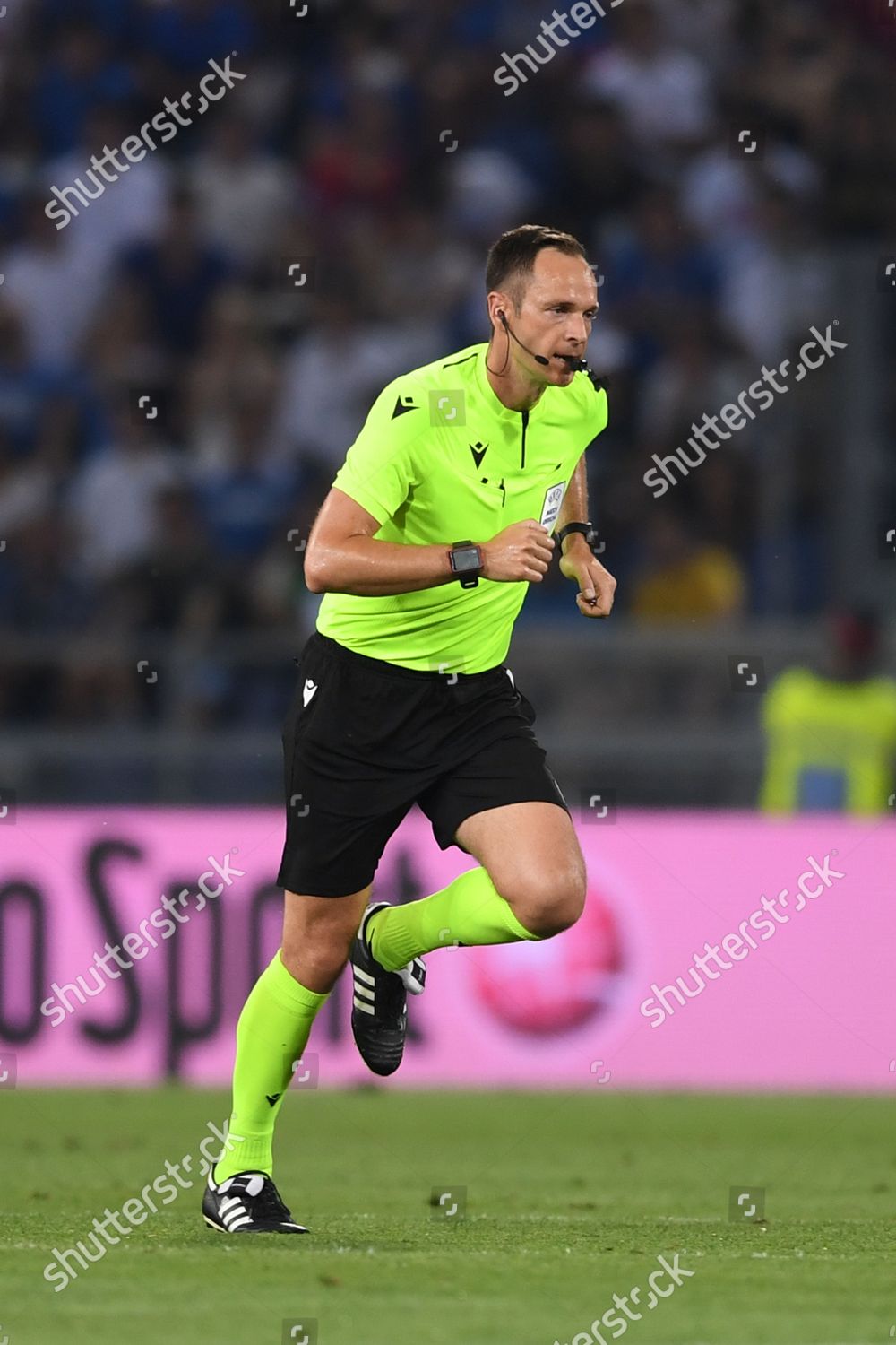 Srdjan Jovanovic Referee During Uefa Natons Editorial Stock Photo ...