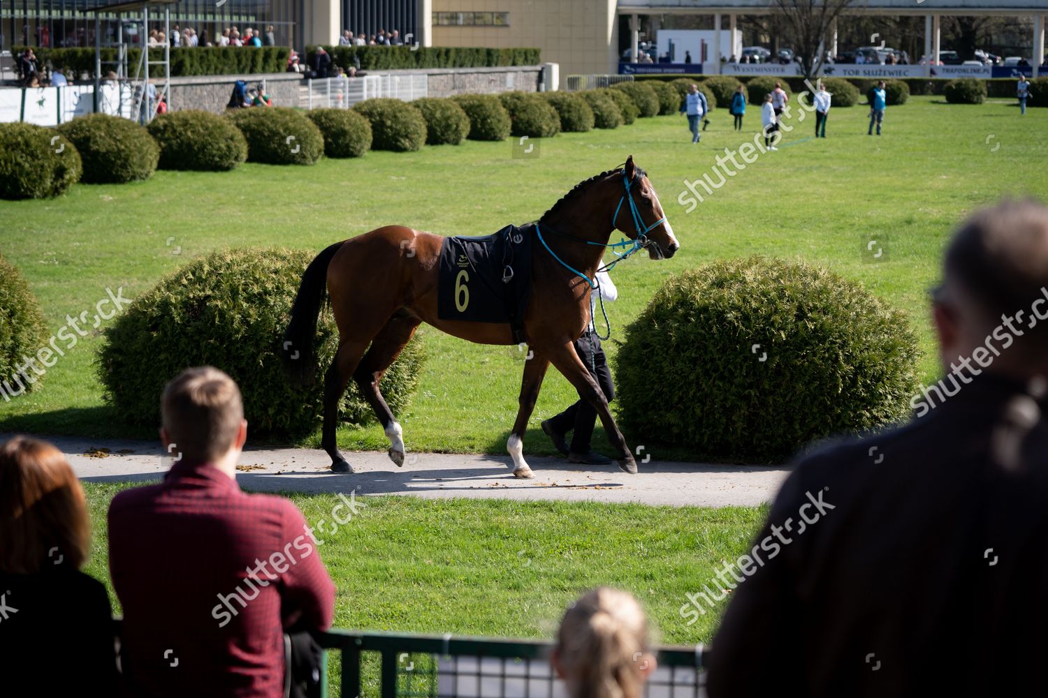 Sluzewiec Horse Racing Track Warsaw Poland Editorial Stock Photo ...