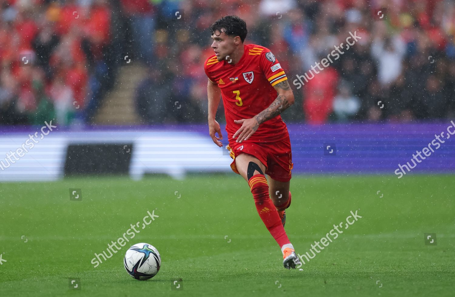 Neco Williams Wales Action During Match Editorial Stock Photo - Stock ...