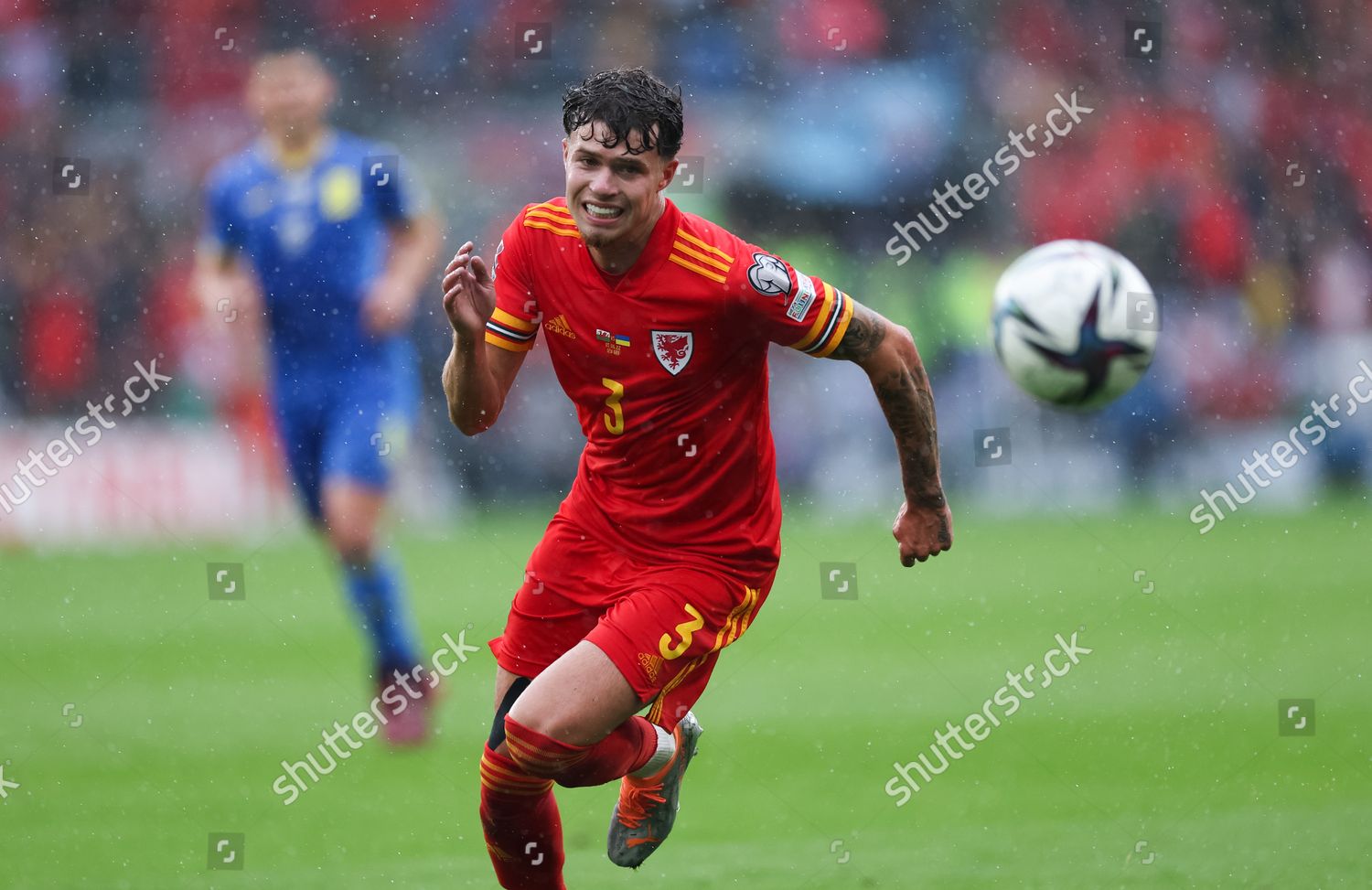 Neco Williams Wales Action During Match Editorial Stock Photo - Stock ...