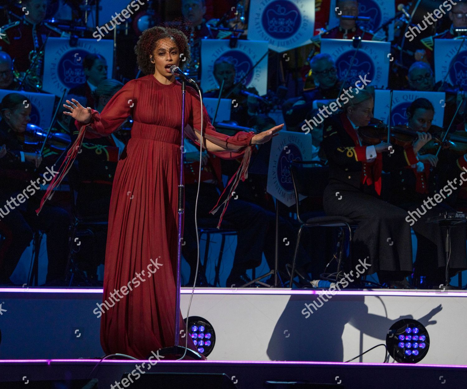 Celeste Performing Platinum Party Palace Part Editorial Stock Photo ...