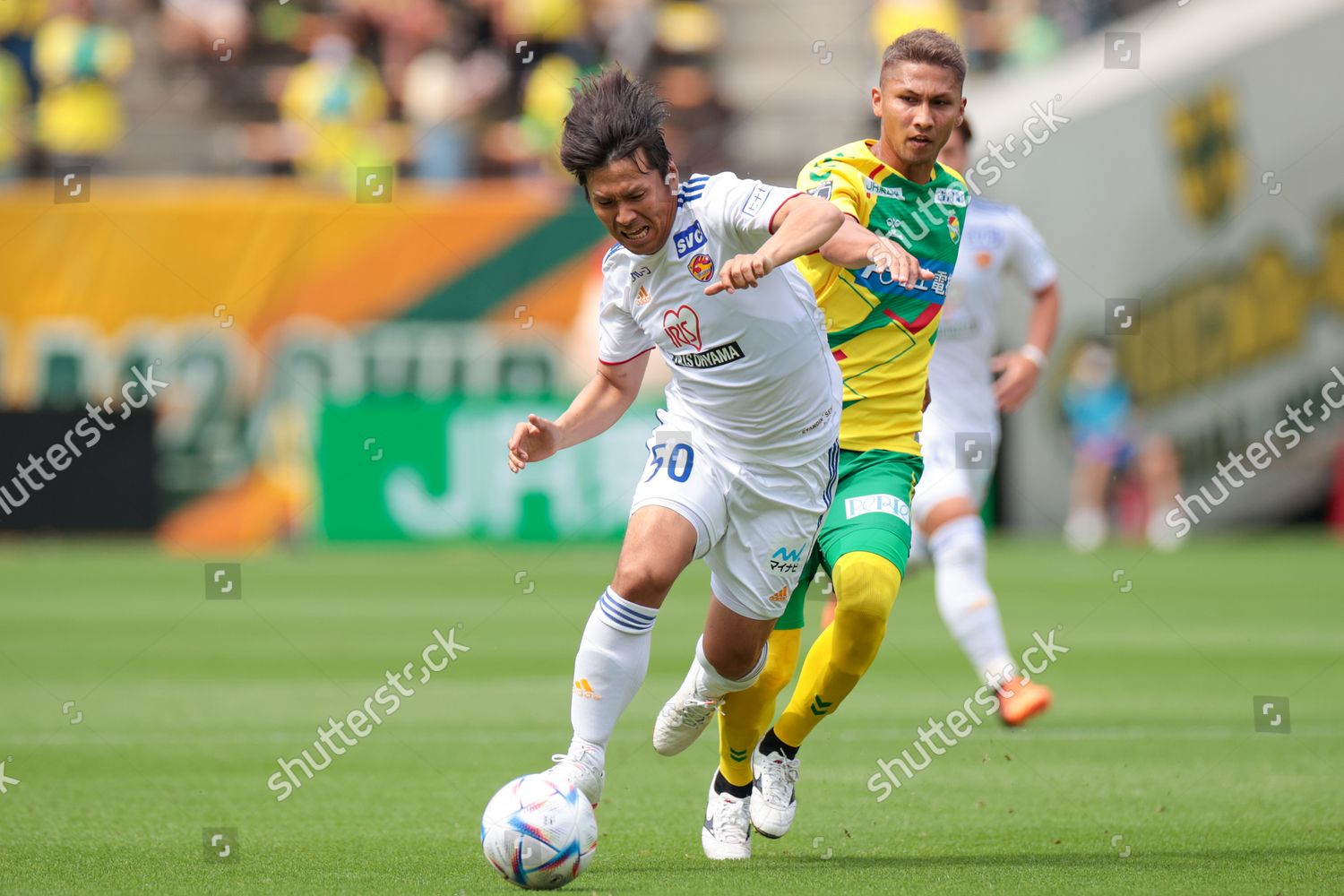 Lr Yasushi Endo Vegalta Andrew Kumagai Editorial Stock Photo - Stock ...