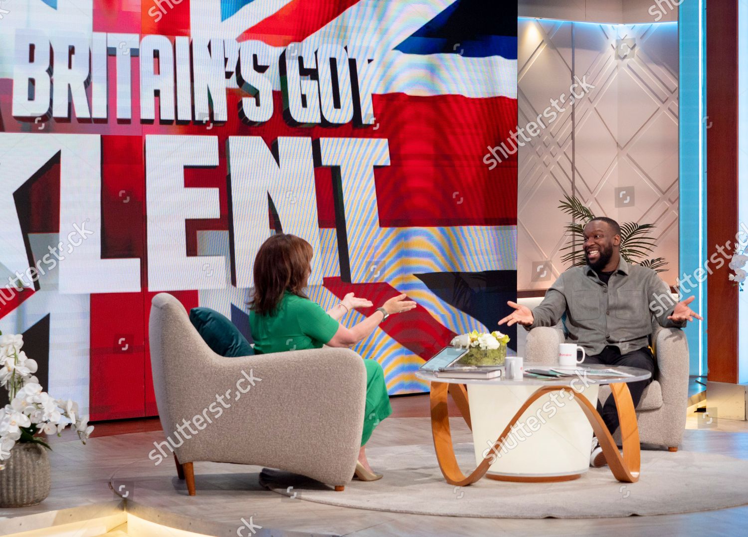 Lorraine Kelly Axel Blake Editorial Stock Photo - Stock Image ...