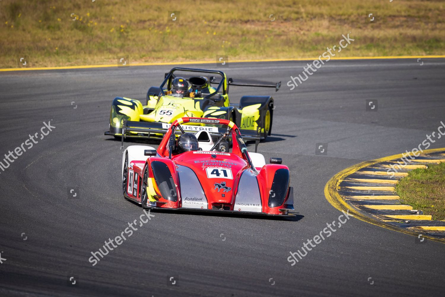 Driver Neale Muston Team Excalibur Extreme Editorial Stock Photo ...