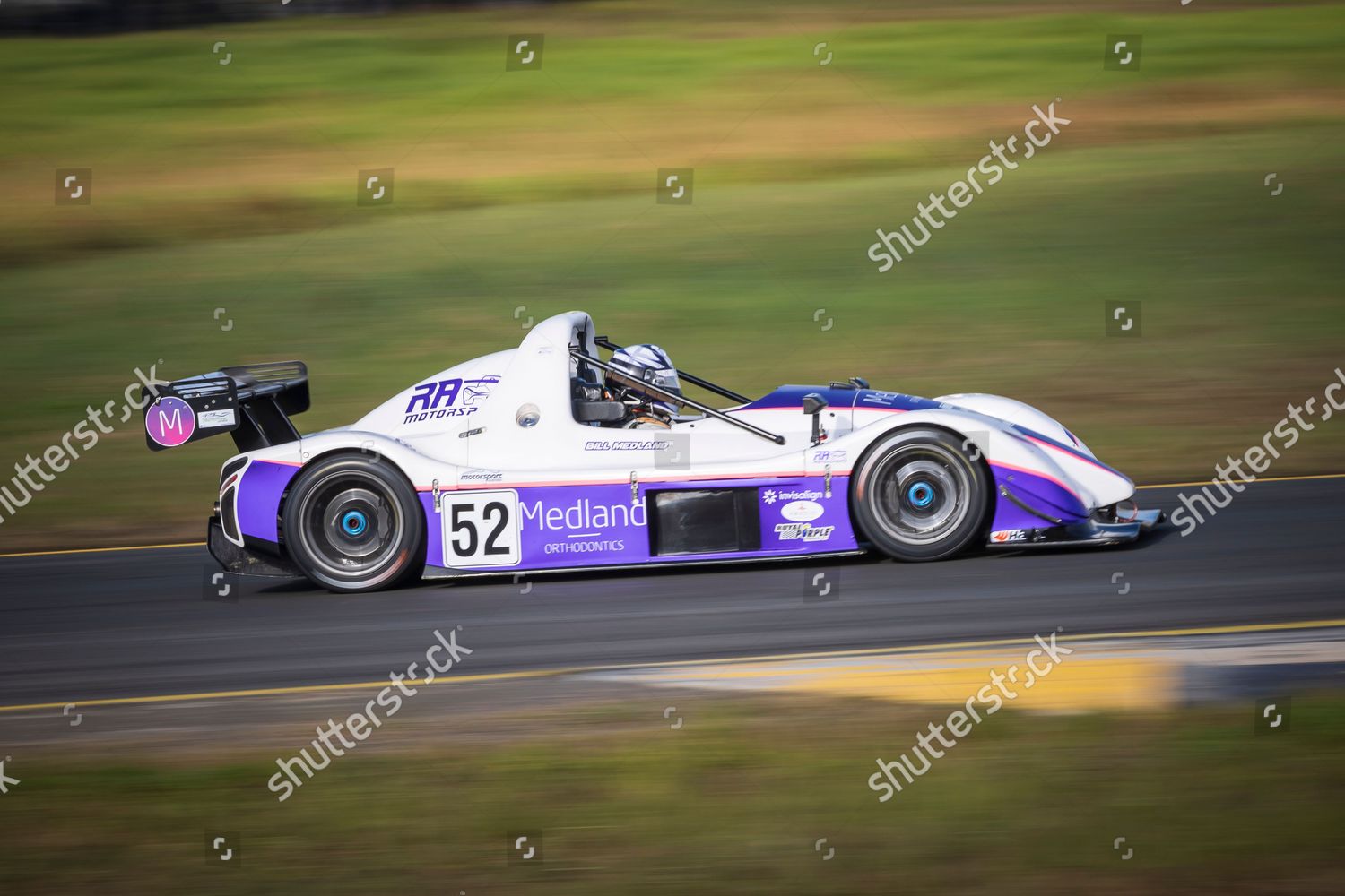 Driver Bill Medland Team Medland Orthodontics Editorial Stock Photo ...