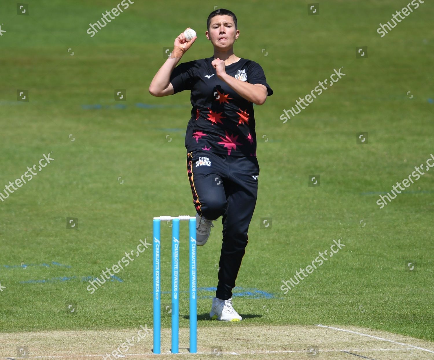 Issy Wong Central Sparks Bowling During Editorial Stock Photo - Stock ...