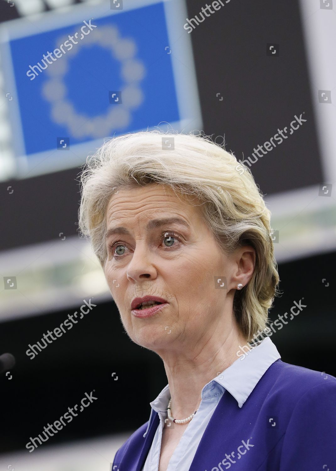 European Commission President Ursula Von Der Editorial Stock Photo ...