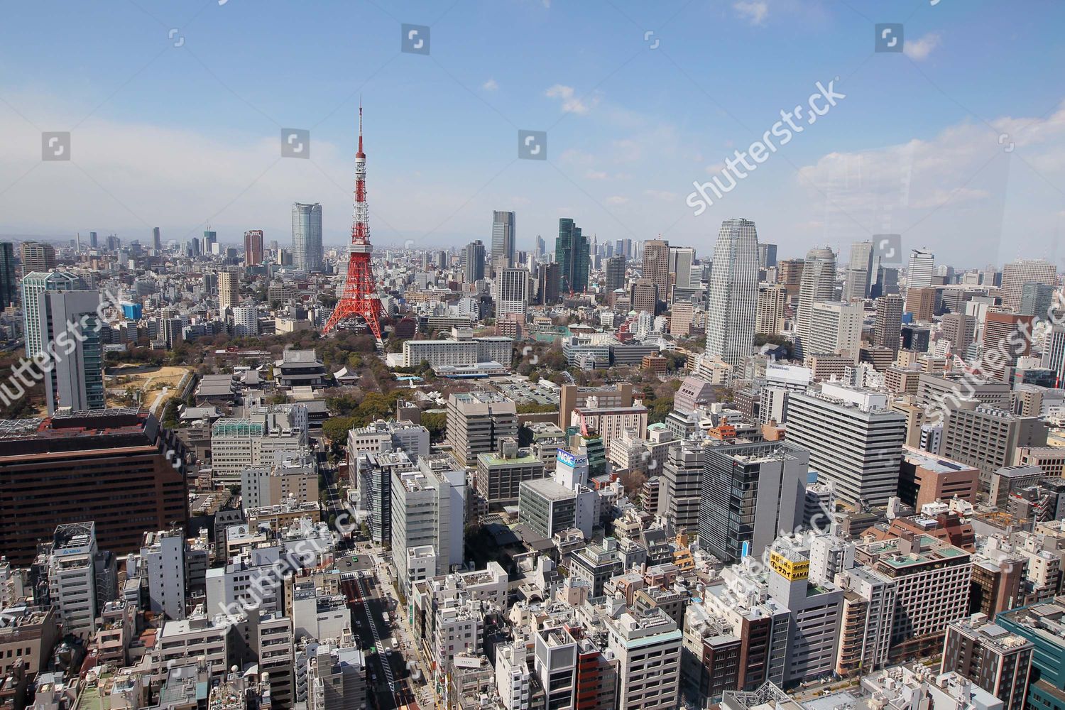 Damaged Tip Tokyo Tower Visible Veranda Editorial Stock Photo - Stock ...