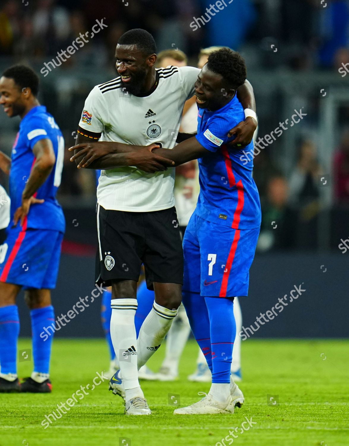 Toni Rudiger Germany Bukayo Saka England Editorial Stock Photo - Stock ...
