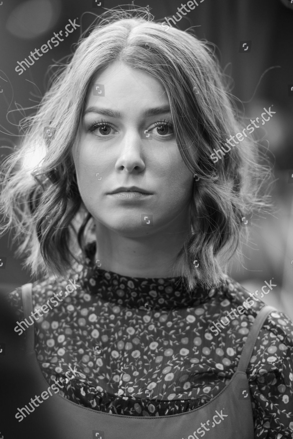 Actress Andrea Berntzen During Premiere Film Editorial Stock Photo ...