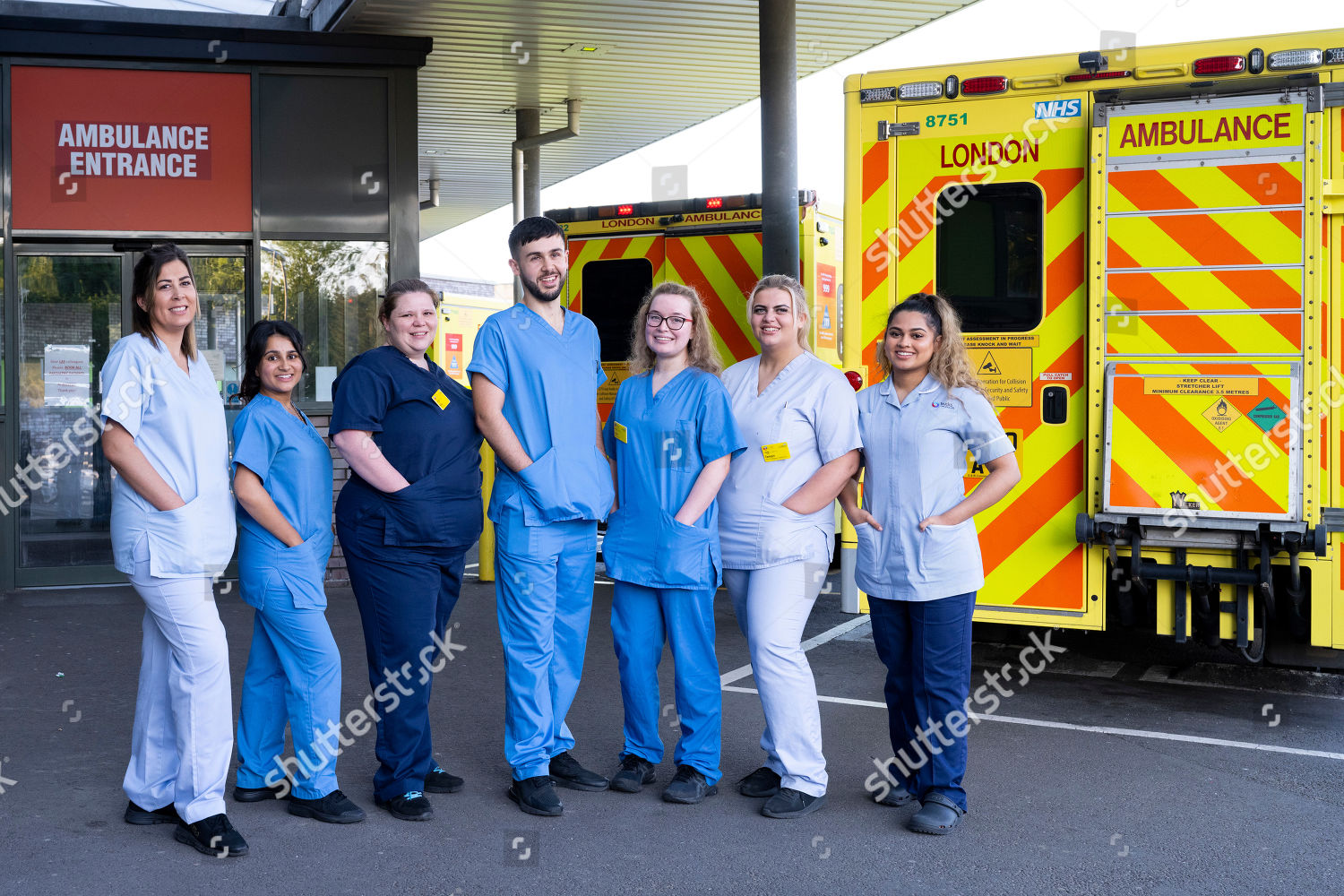 Lr Northwick Park Hospital Nurses Jade Editorial Stock Photo - Stock ...