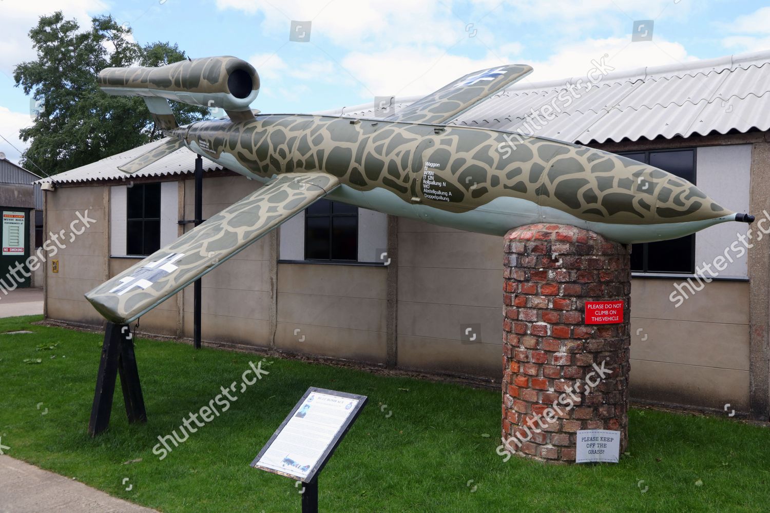 German Vi Known Doodlebug Buzz Bomb Editorial Stock Photo - Stock Image ...
