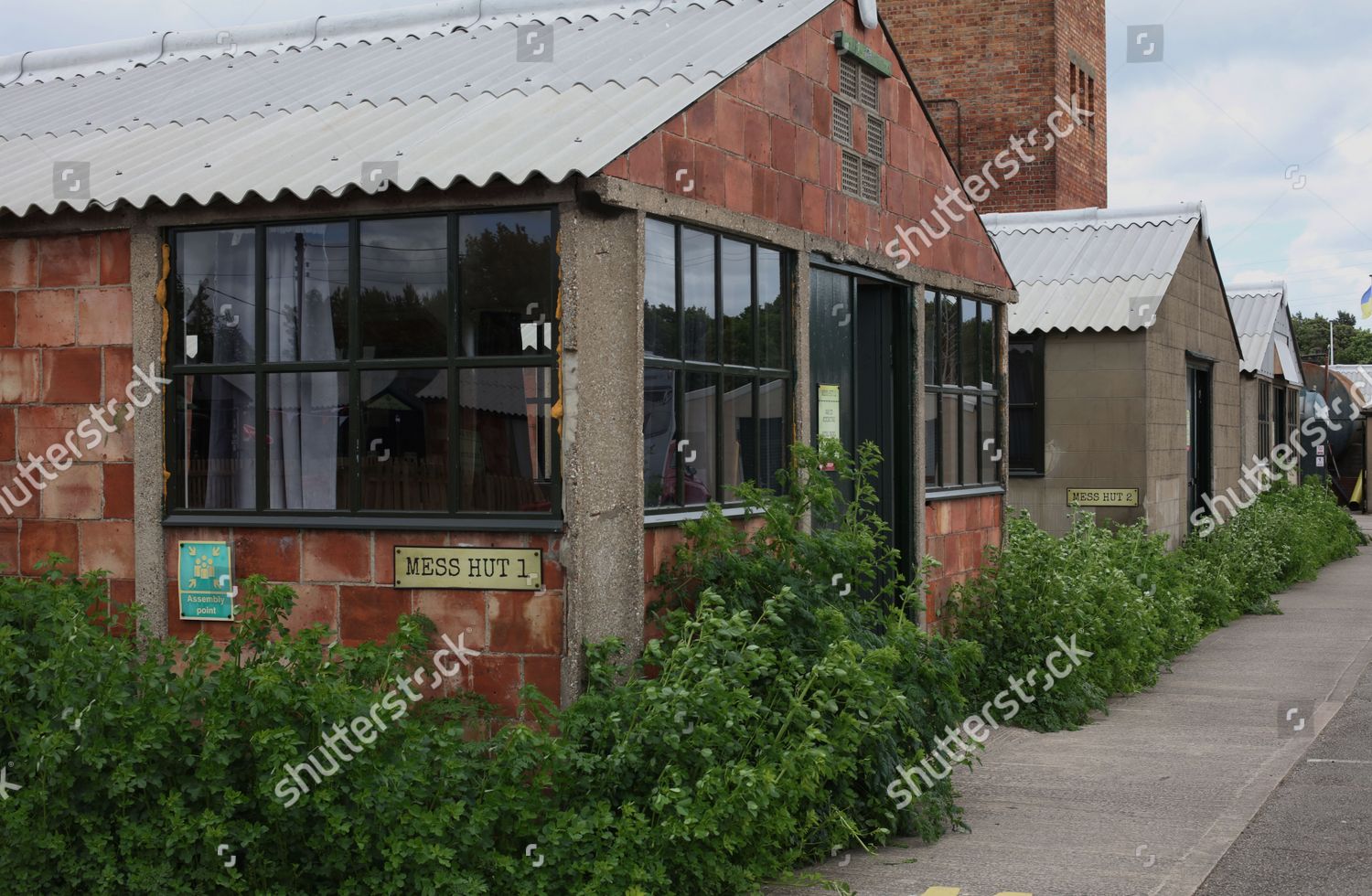 Mess Huts in 1942 Captured Italians Editorial Stock Photo - Stock Image ...