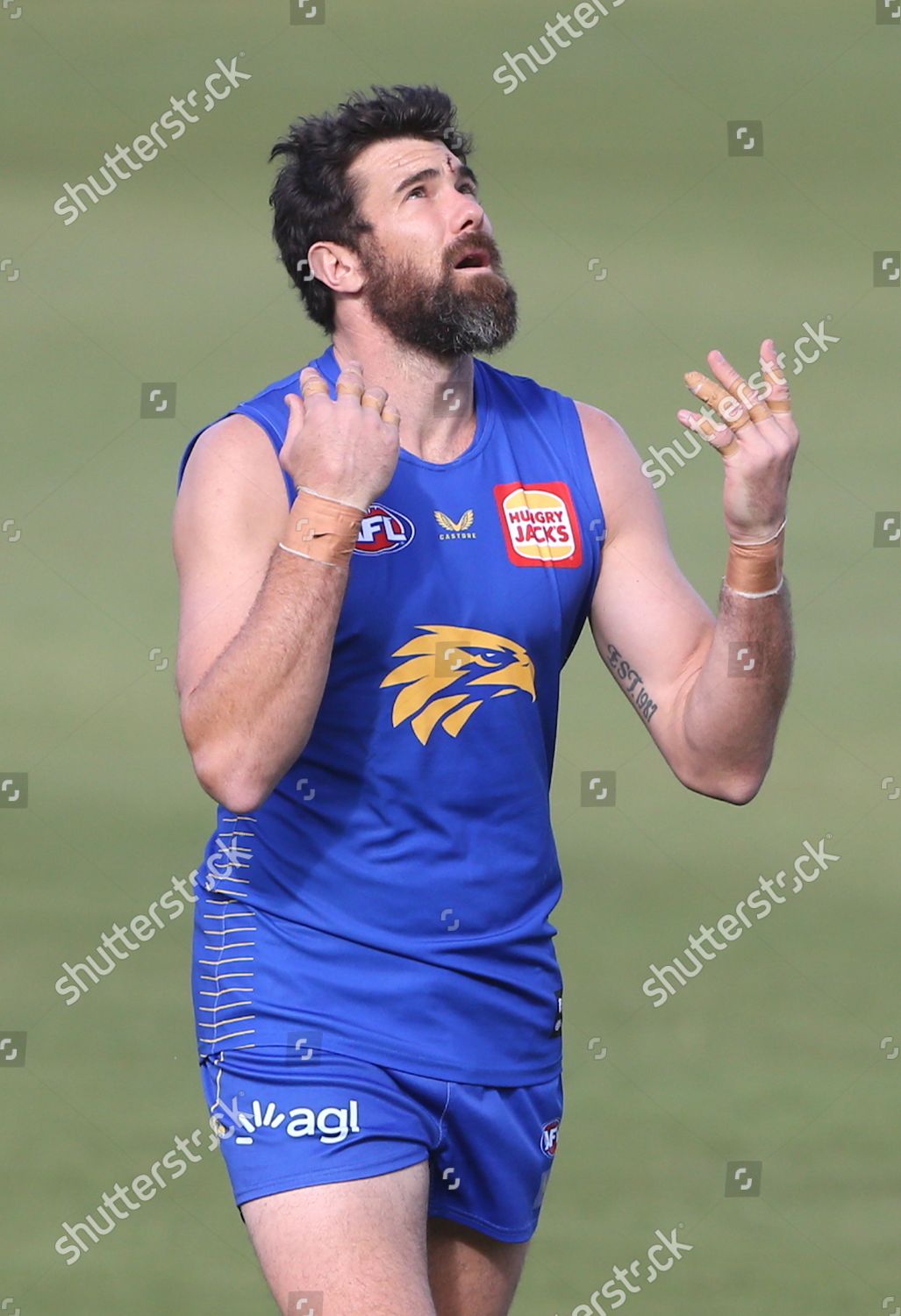 Josh J Kennedy West Coast Eagles Editorial Stock Photo - Stock Image ...