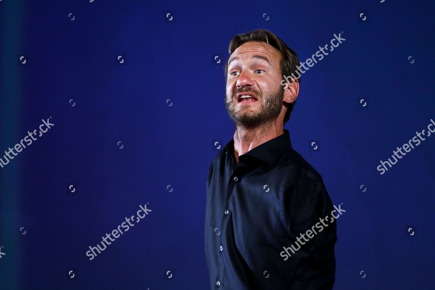 Australian Motivational Speaker Evangelist Nick Vujicic Editorial Stock ...