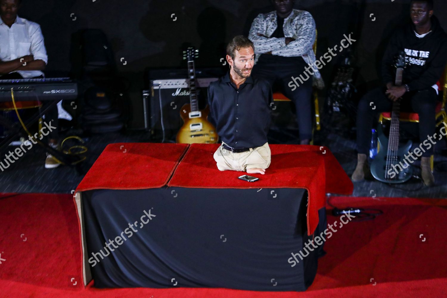 Australian Motivational Speaker Evangelist Nick Vujicic Editorial Stock ...