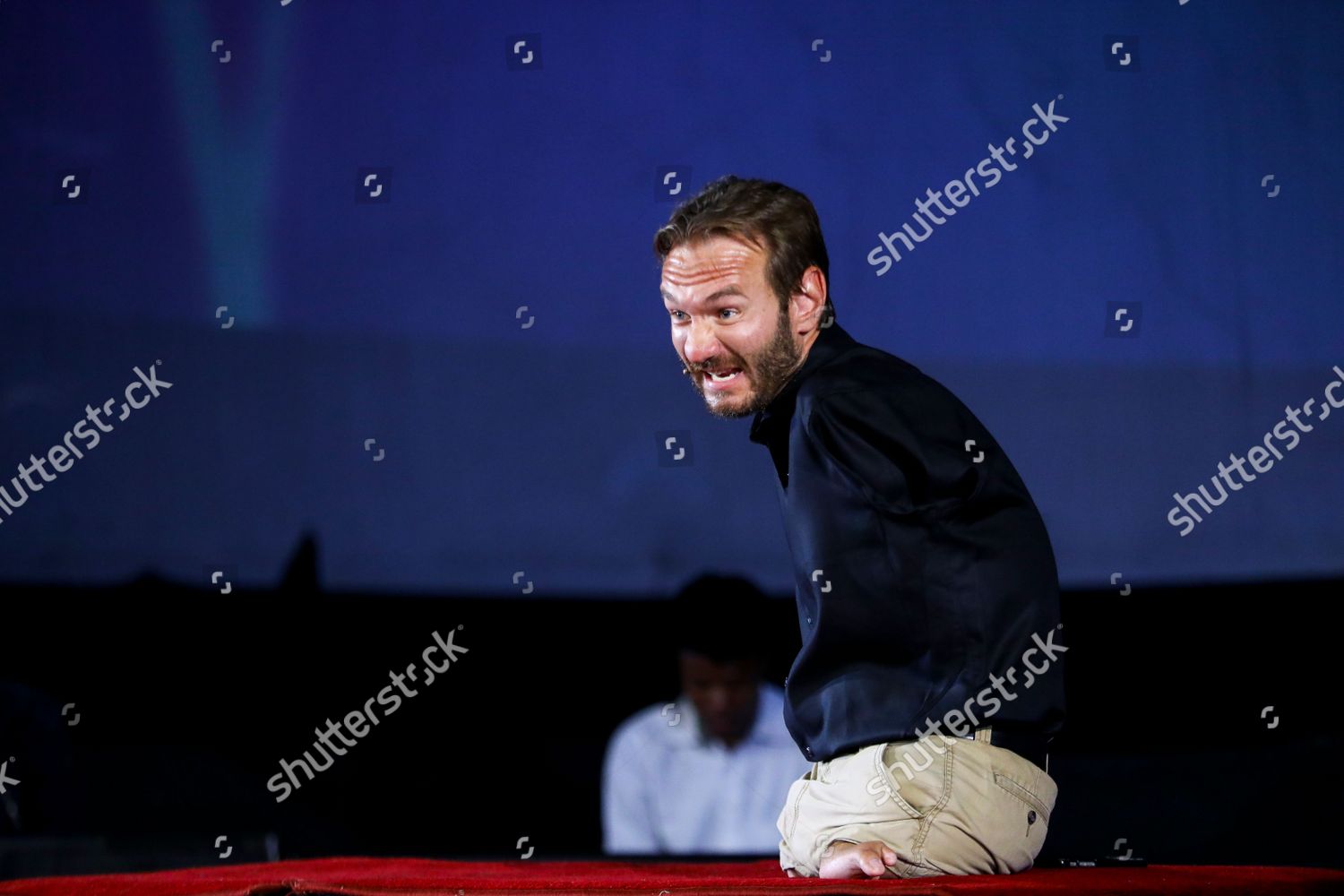 Australian Motivational Speaker Evangelist Nick Vujicic Editorial Stock ...
