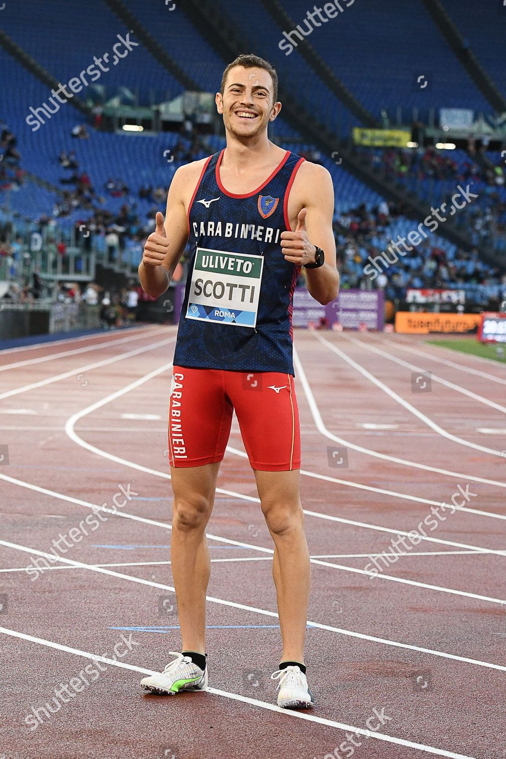 Scotti Edoardo Finished 7th Mens 400 Editorial Stock Photo - Stock ...