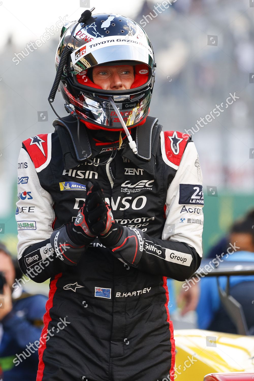 Pole Position Hartley Brendon Nzl Toyota Editorial Stock Photo - Stock ...