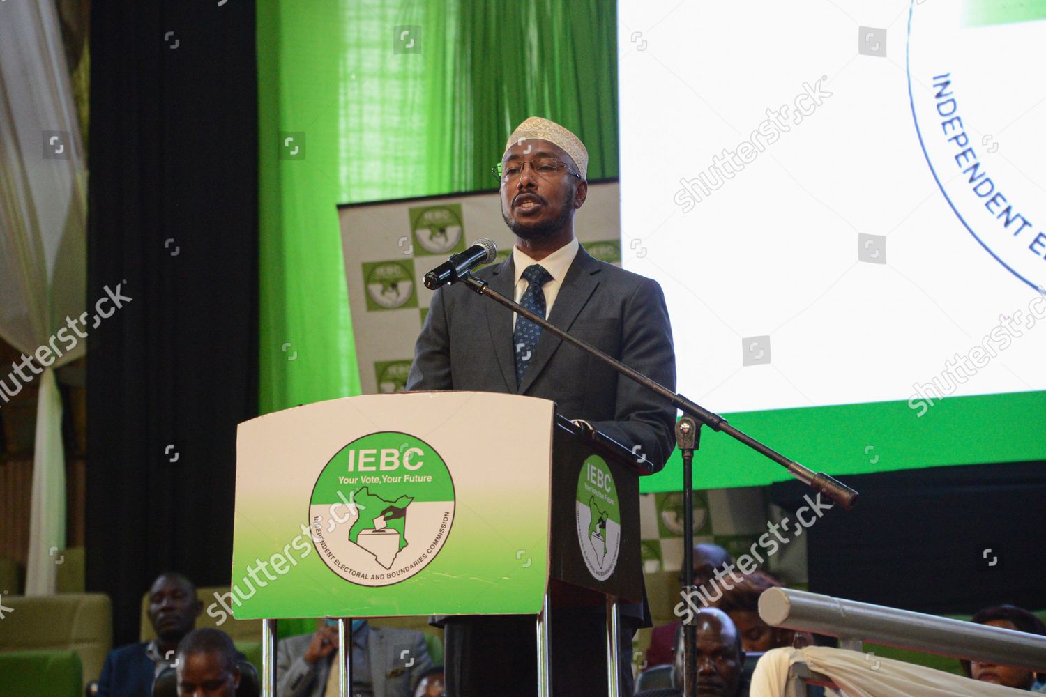 Independent Electoral Boundaries Commission Iebc Ceo Editorial Stock ...