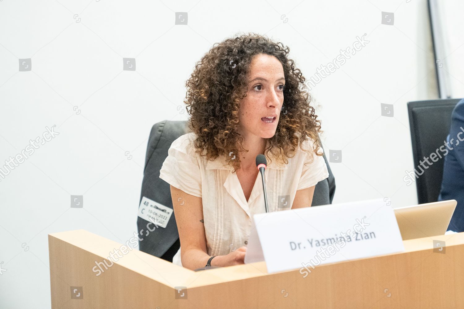 Dr Yasmina Zian Autor Report On Editorial Stock Photo - Stock Image ...