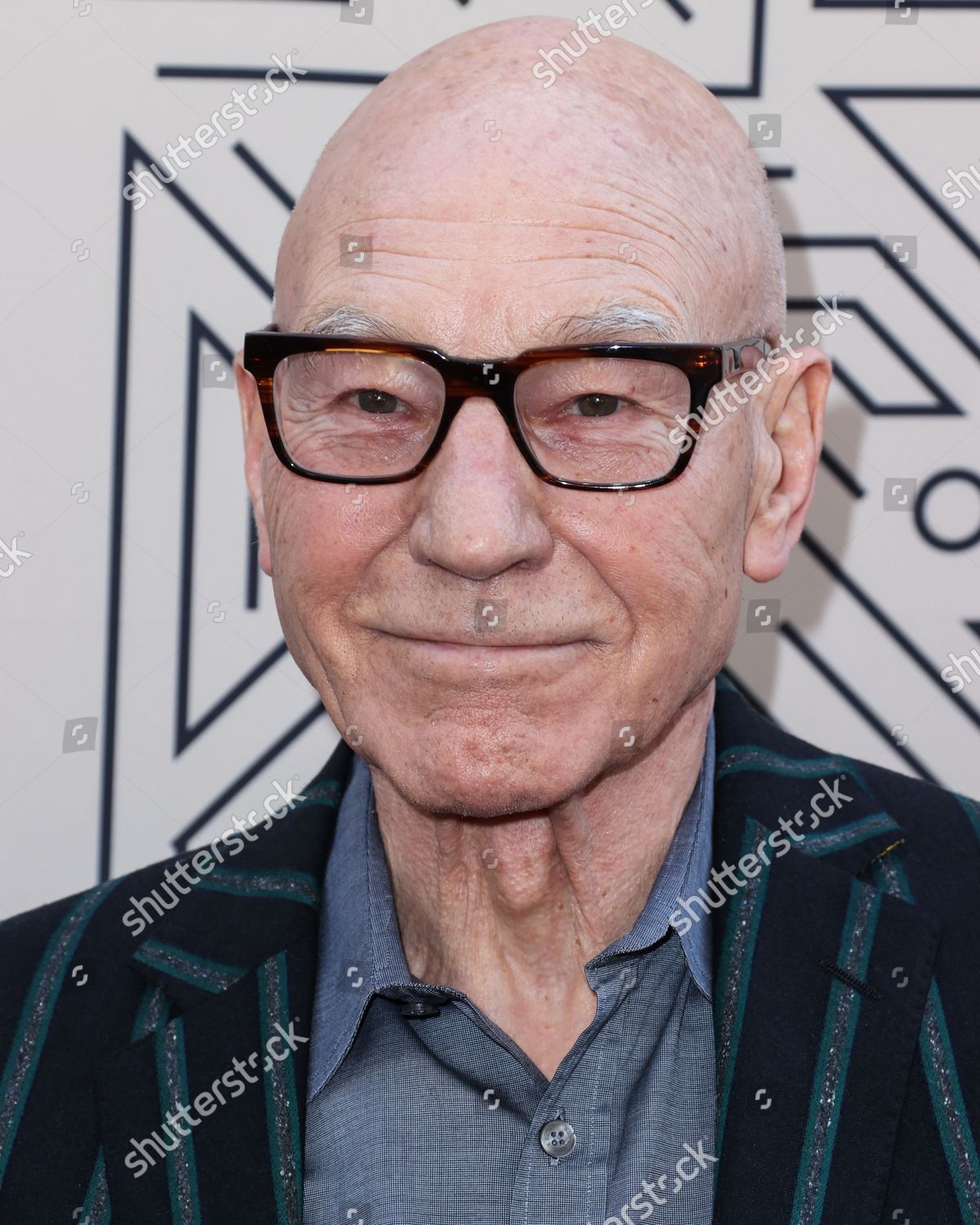 English Actor Patrick Stewart Arrives 2022 Editorial Stock Photo ...