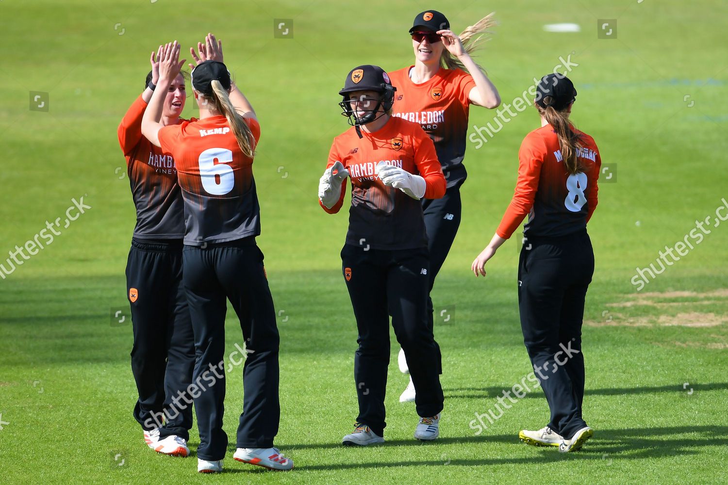 Carla Rudd Southern Vipers Teammates Celebrate Editorial Stock Photo ...