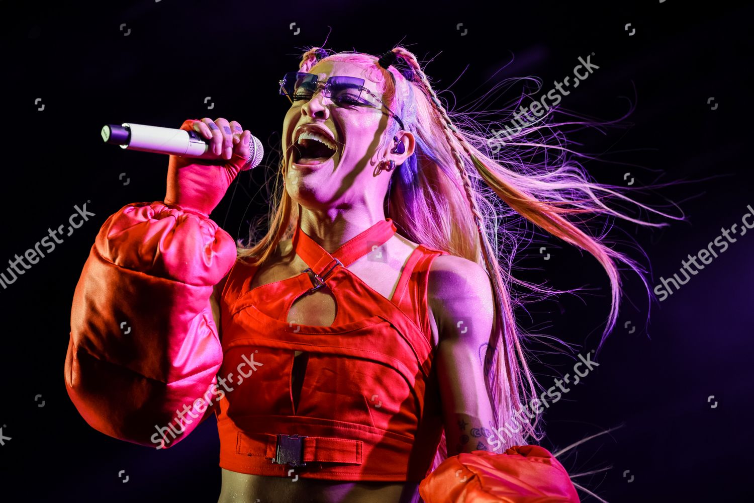 Brazilian Drag Queen Singer Pabllo Vittar Editorial Stock Photo - Stock ...
