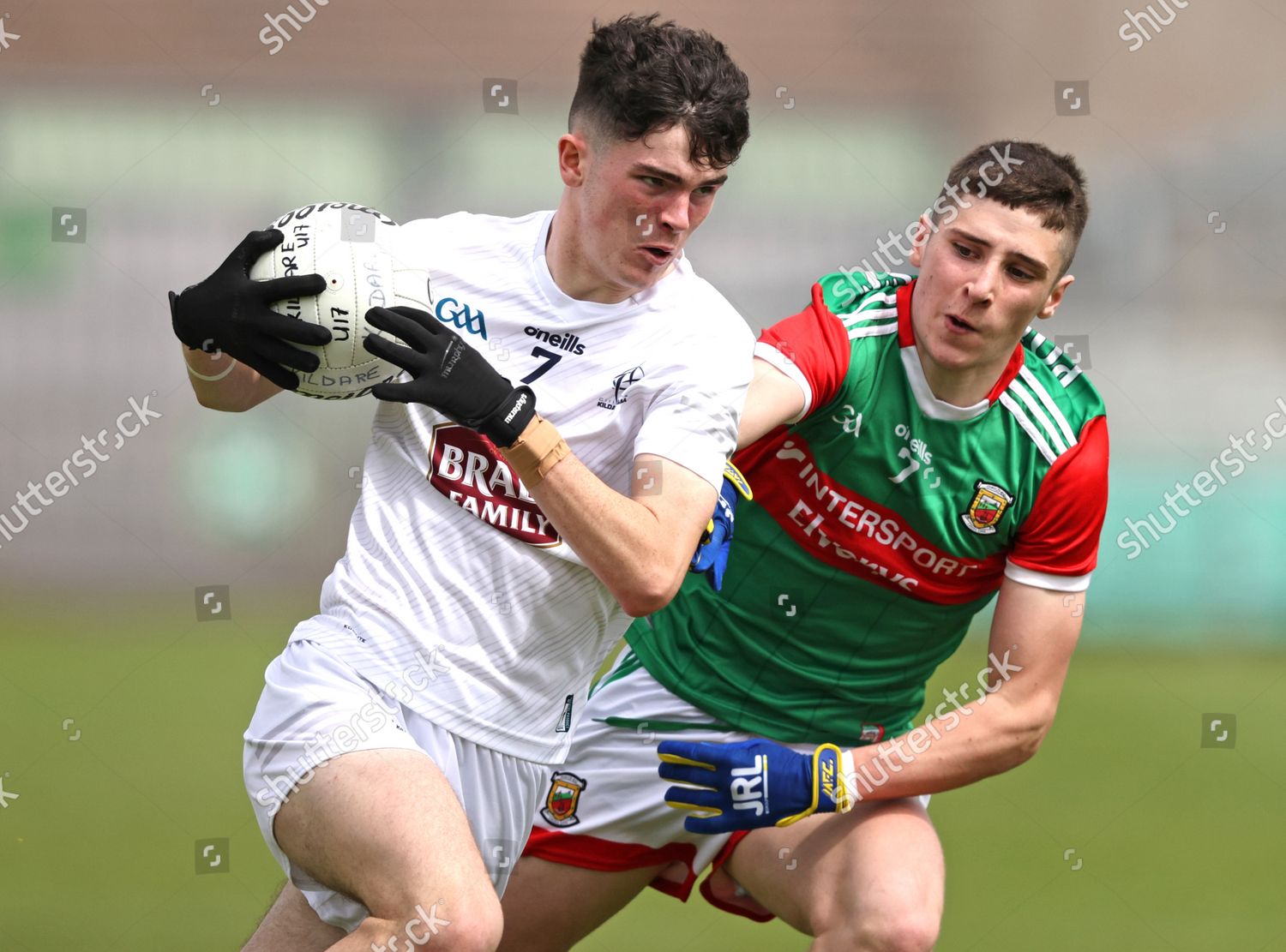 Mayo Vs Kildare Kildares Joey Cunningham Editorial Stock Photo - Stock ...
