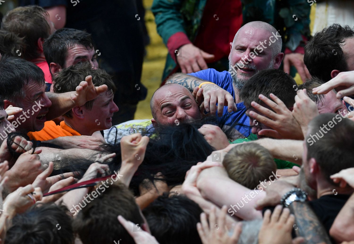 Illustration Shows People Trying Catch Peace Editorial Stock Photo ...