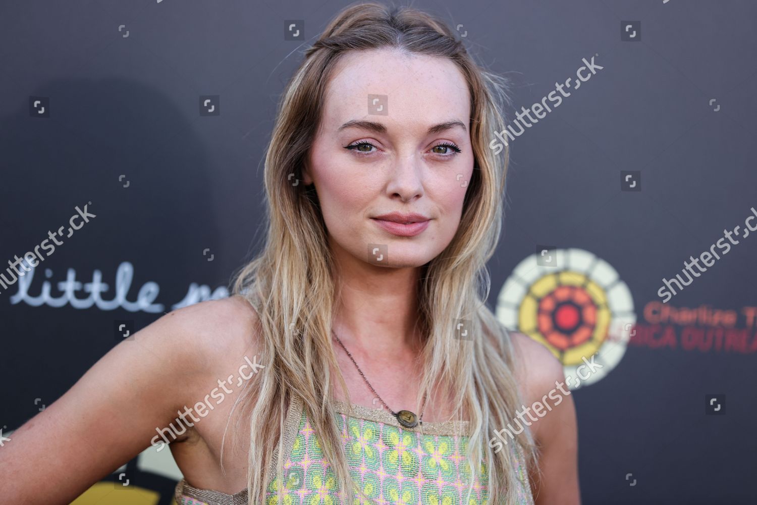 Irish Actress Elva Trill Arrives Charlize Editorial Stock Photo - Stock ...
